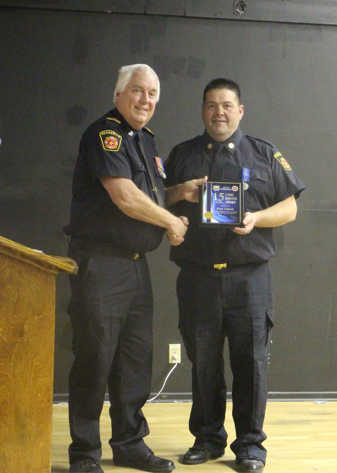 Town Hands Out Long Service Awards - The Town of Sedgewick, Alberta