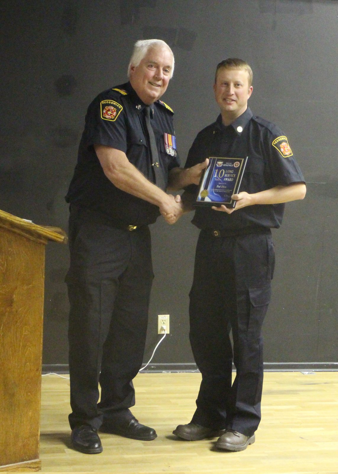 Town Hands Out Long Service Awards - The Town of Sedgewick, Alberta